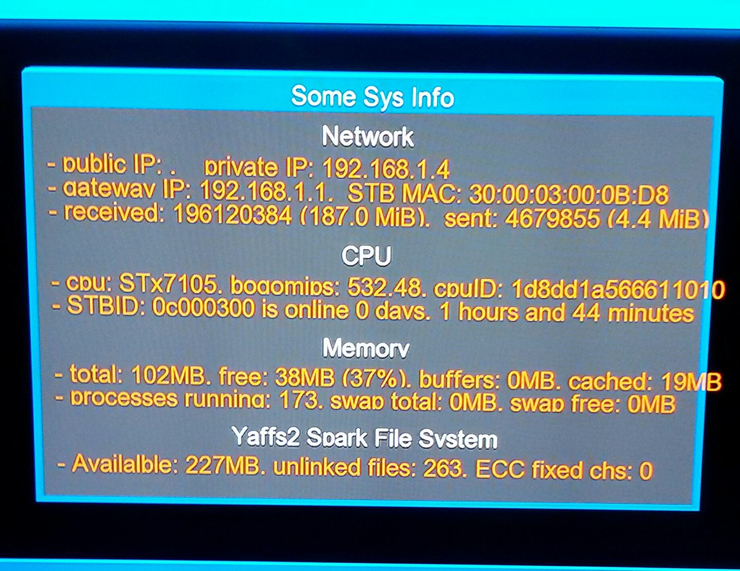 ( لغز) boot to e2 failed - مصراوى سات