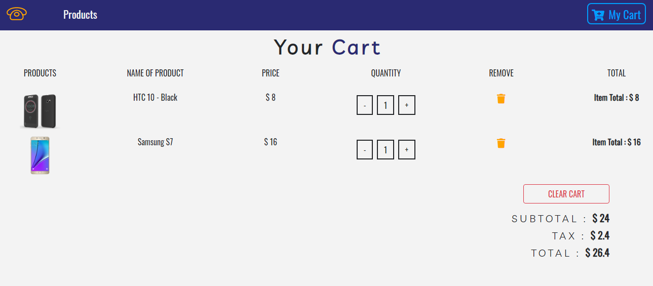 GitHub - HamzaAitOumghar/e-commerce: Simple ReactJS project